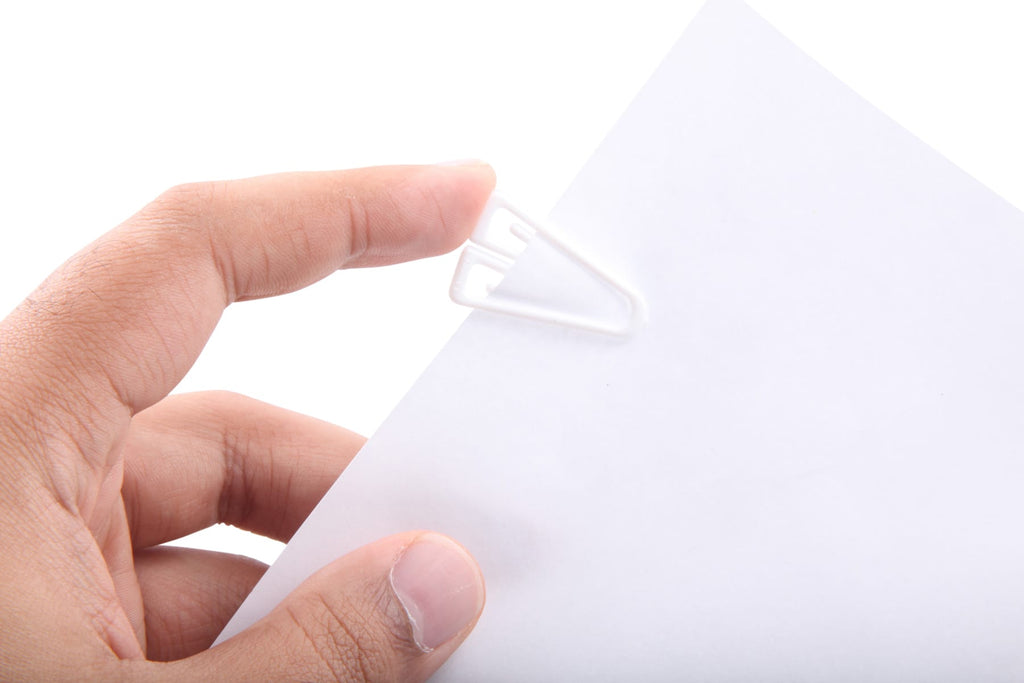 Plastiklips Paper Clips Large Size 200 Pack WHITE (LP-0610 ...